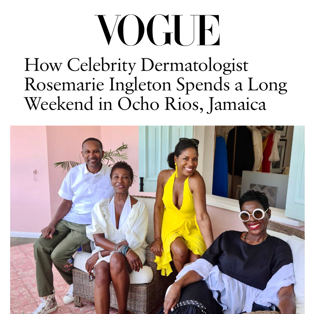 Vogue: How Celebrity Dermatologist Rosemarie Ingleton Spends a Long We – ROSE Ingleton MD